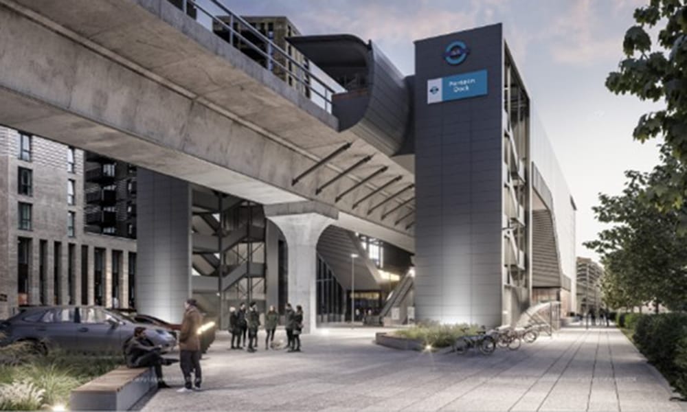 Pontoon Dock DLR station to get escalators to relieve commuter ...